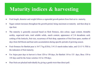Production technology of Pear (Pyrus communis) | PDF