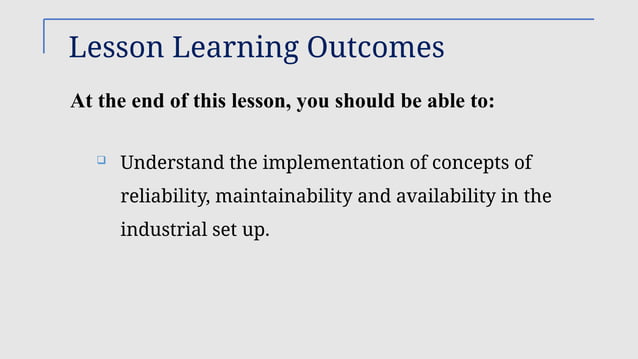 Reliabilitymaintainability And Availability Pptx Operating Systems Computer Software And