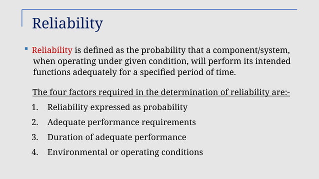 Reliabilitymaintainability And Availability Pptx Operating Systems Computer Software And