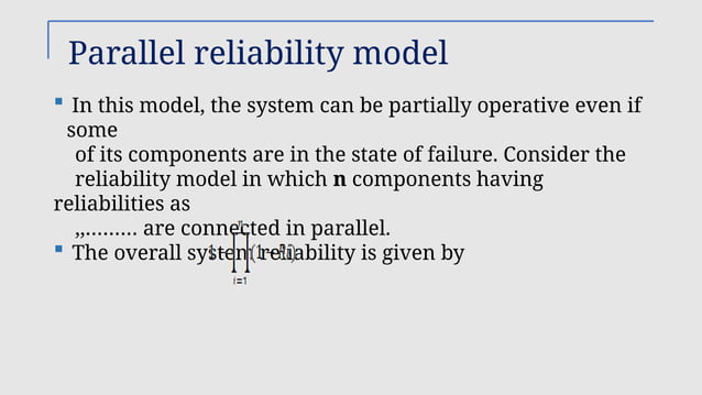 Reliabilitymaintainability And Availability Pptx Operating Systems