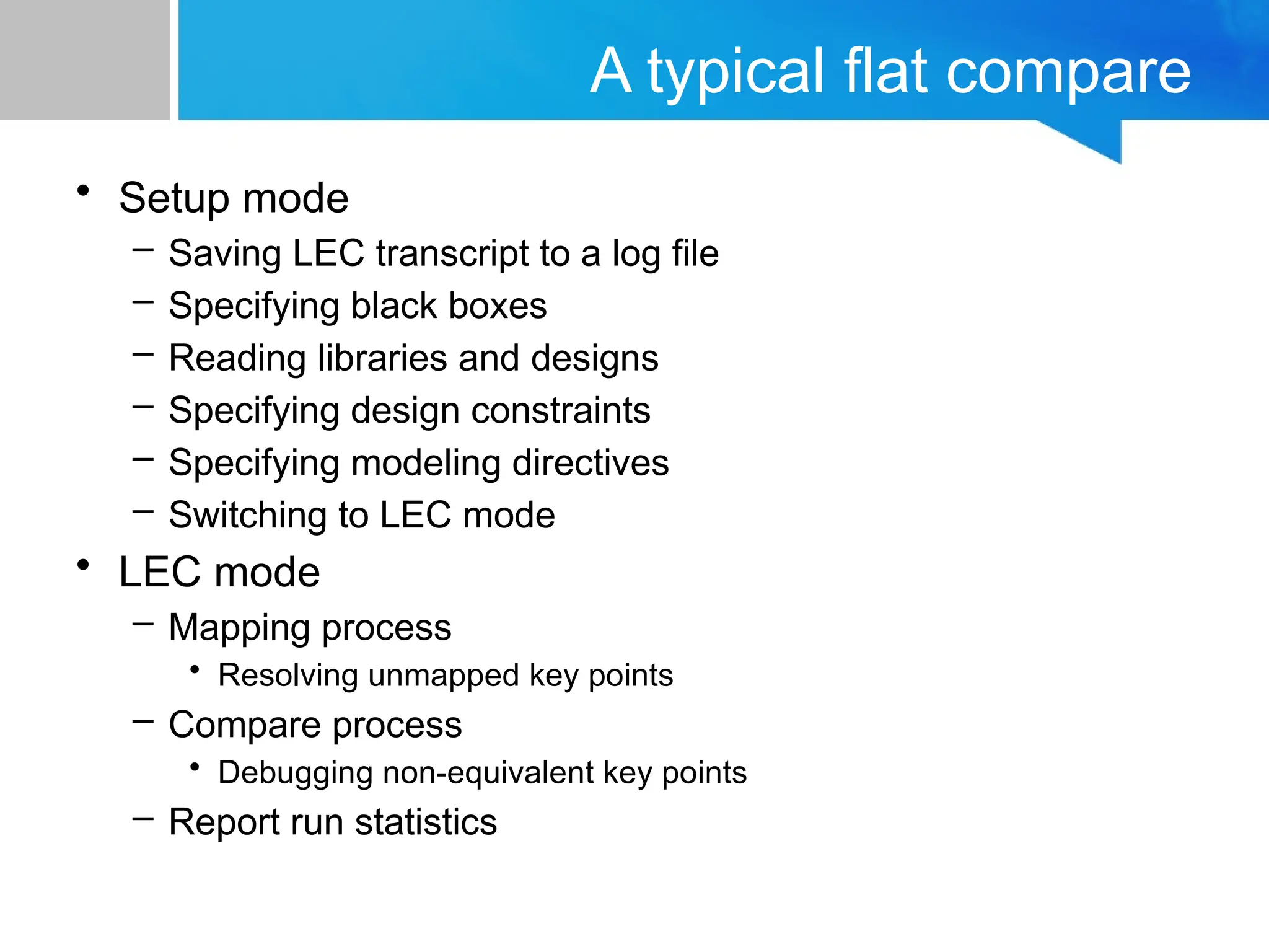 LEC.pptx lectrure on lec formal tool for vlsi | PPTX