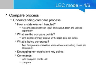 LEC.pptx lectrure on lec formal tool for vlsi | PPTX