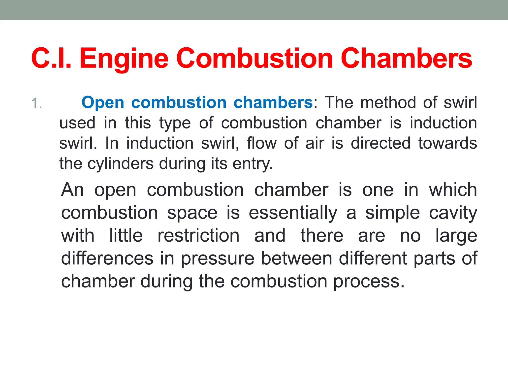 combustion in si engine powerpoint presentation | PDF