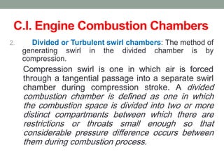 combustion in si engine powerpoint presentation | PDF