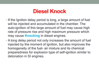 combustion in si engine powerpoint presentation | PDF