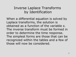 Laplace Transform convert the equation into S domain.ppt