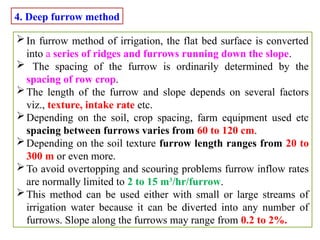 Surface Irrigation methods.Lec.No. 14.pptxLec.No. 12.pptx
