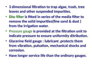 Lec.No.8 Drip irrigation system and mgt.pptx
