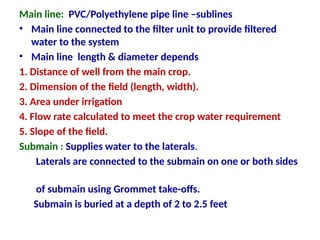Lec.No.8 Drip irrigation system and mgt.pptx