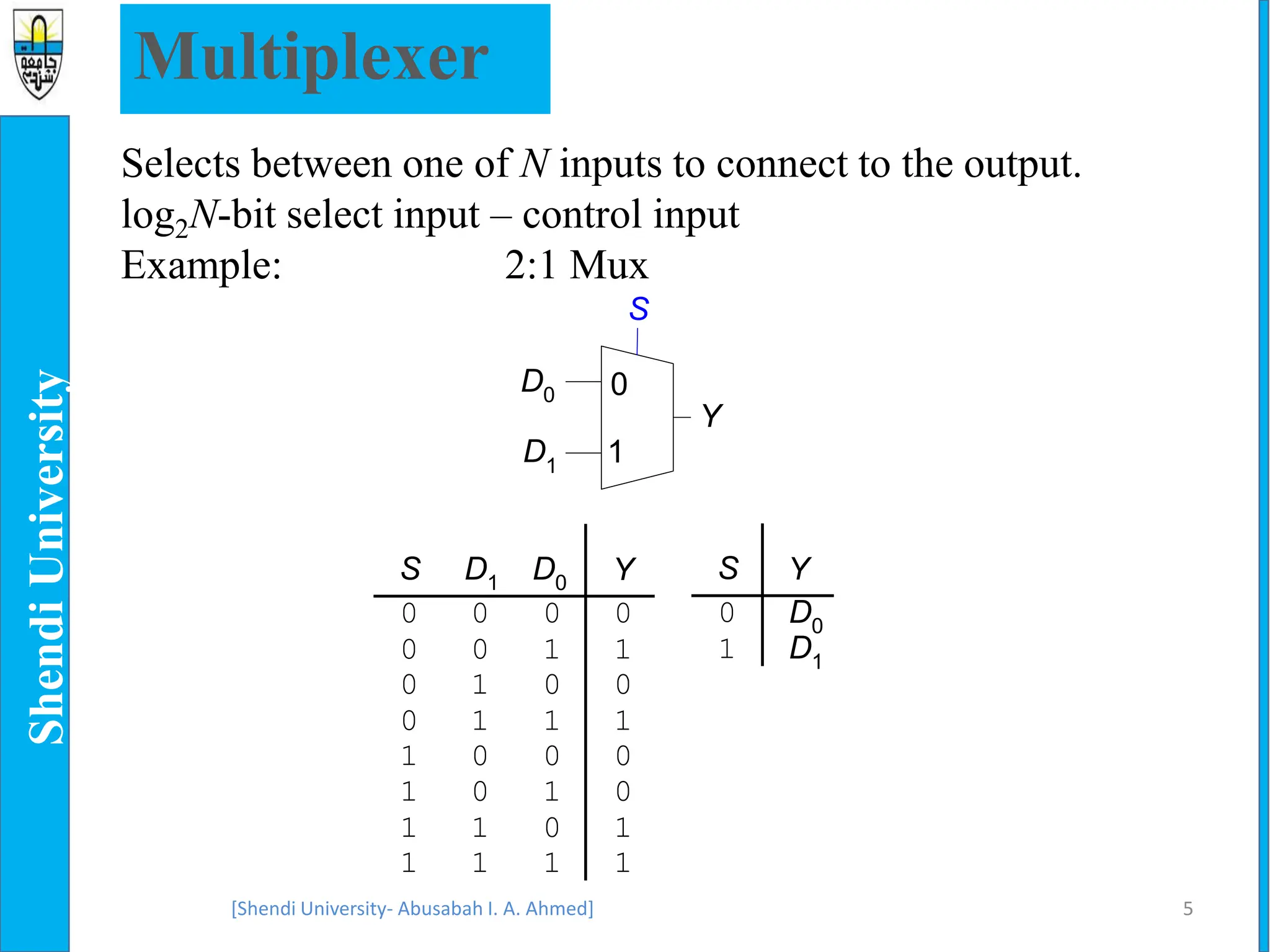 Digital system design lecture covering Multiplexers | PDF
