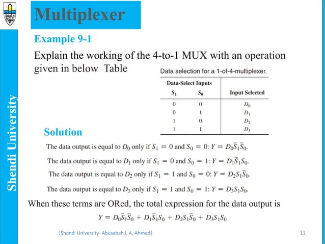 Digital system design lecture covering Multiplexers | PDF