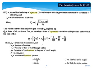 Fuel injection system used in CI engines | PDF