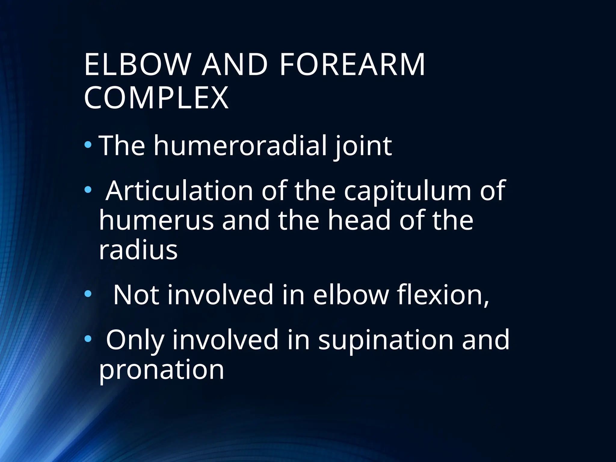 LEC.14. ELBOW.pptx MSK MSK MSK REHABILITATION | PPTX