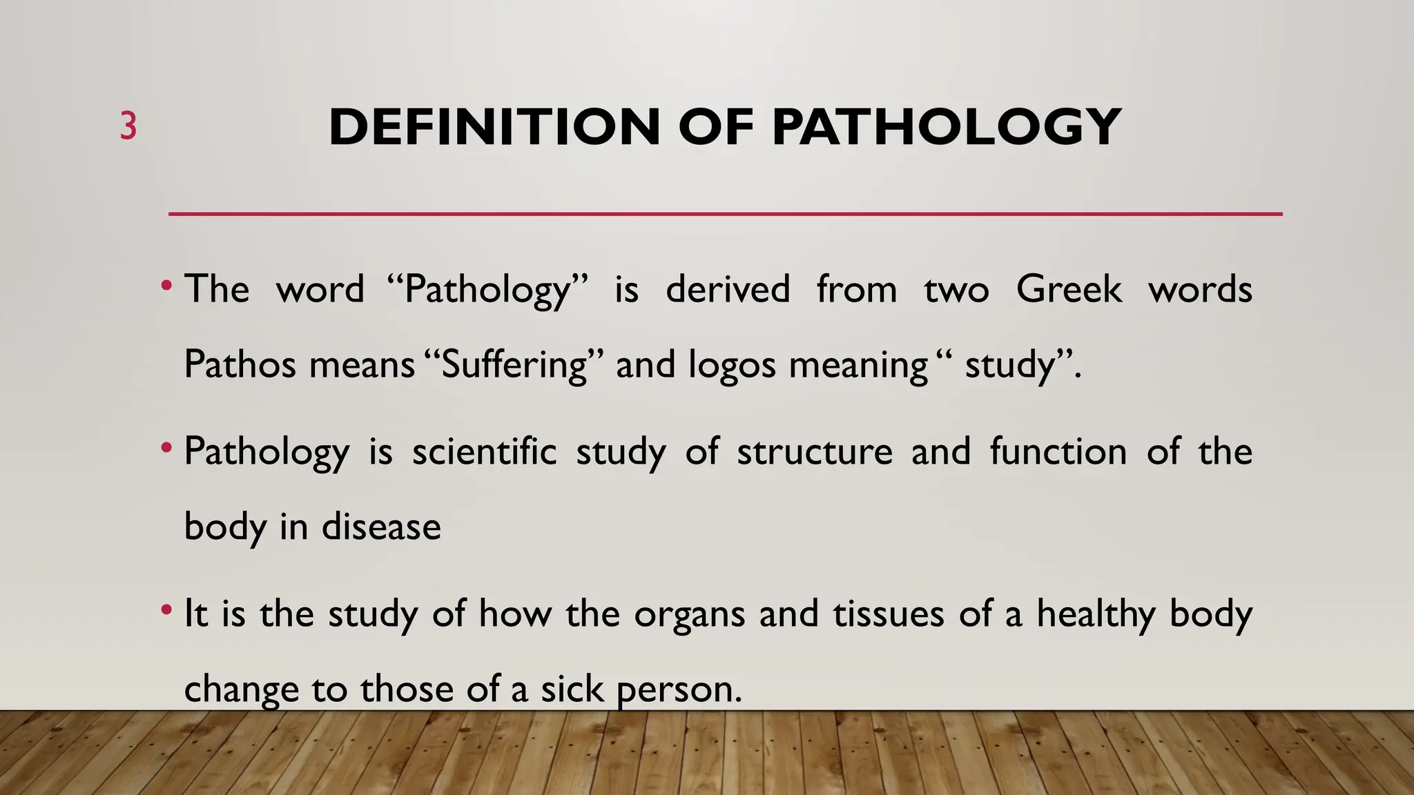 Lec.01A. Introduction of Pathology.pptx Introduction of Pathology | PPTX