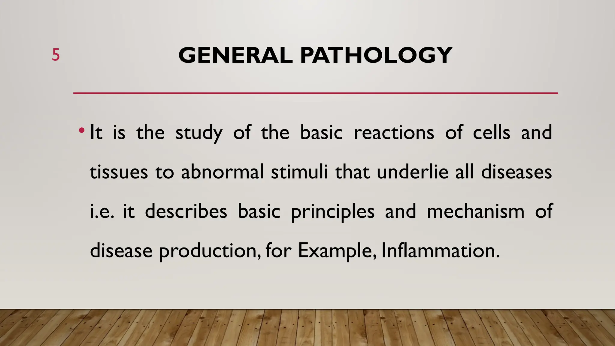 Lec.01A. Introduction of Pathology.pptx Introduction of Pathology | PPTX