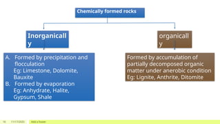 Lec.3. ROCKS-DEFINITION-FORMATION, CLASSIFICATION – IGNEOUS ...
