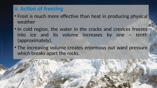 Lec.7. Weathering of rocks and minerals- Physical, Chemical.pptx