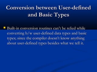 Lec 28 - operator overloading | PPT