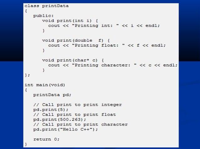Lec 28 - operator overloading | PPT