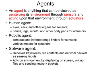 Lec 2 agents | PPT
