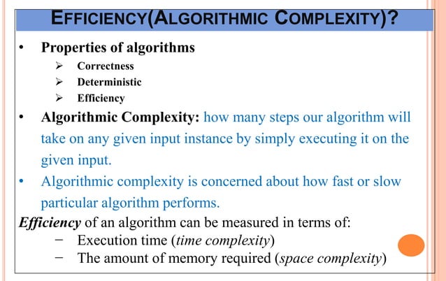 Lec 2 algorithms efficiency complexity | PPT