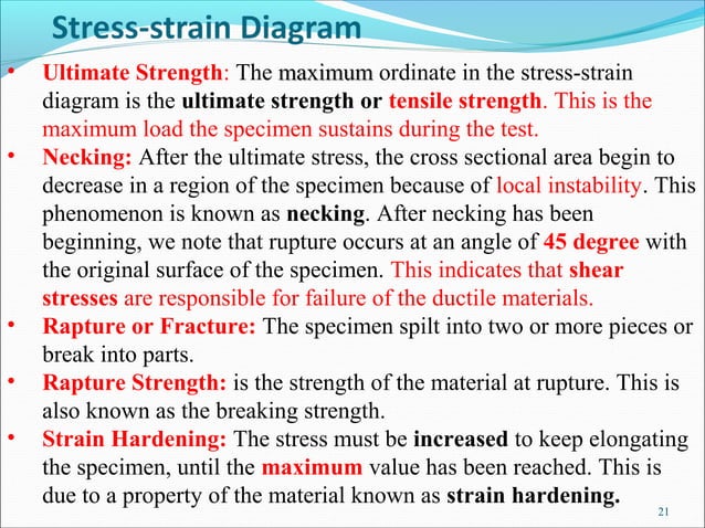 Lec 2 stress strain diagram (lec 2) | PPT | Geology | Science