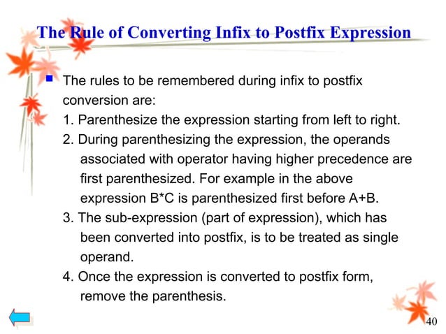 The Stack In Data Structures Ppt
