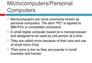 Types of Computers | PPT
