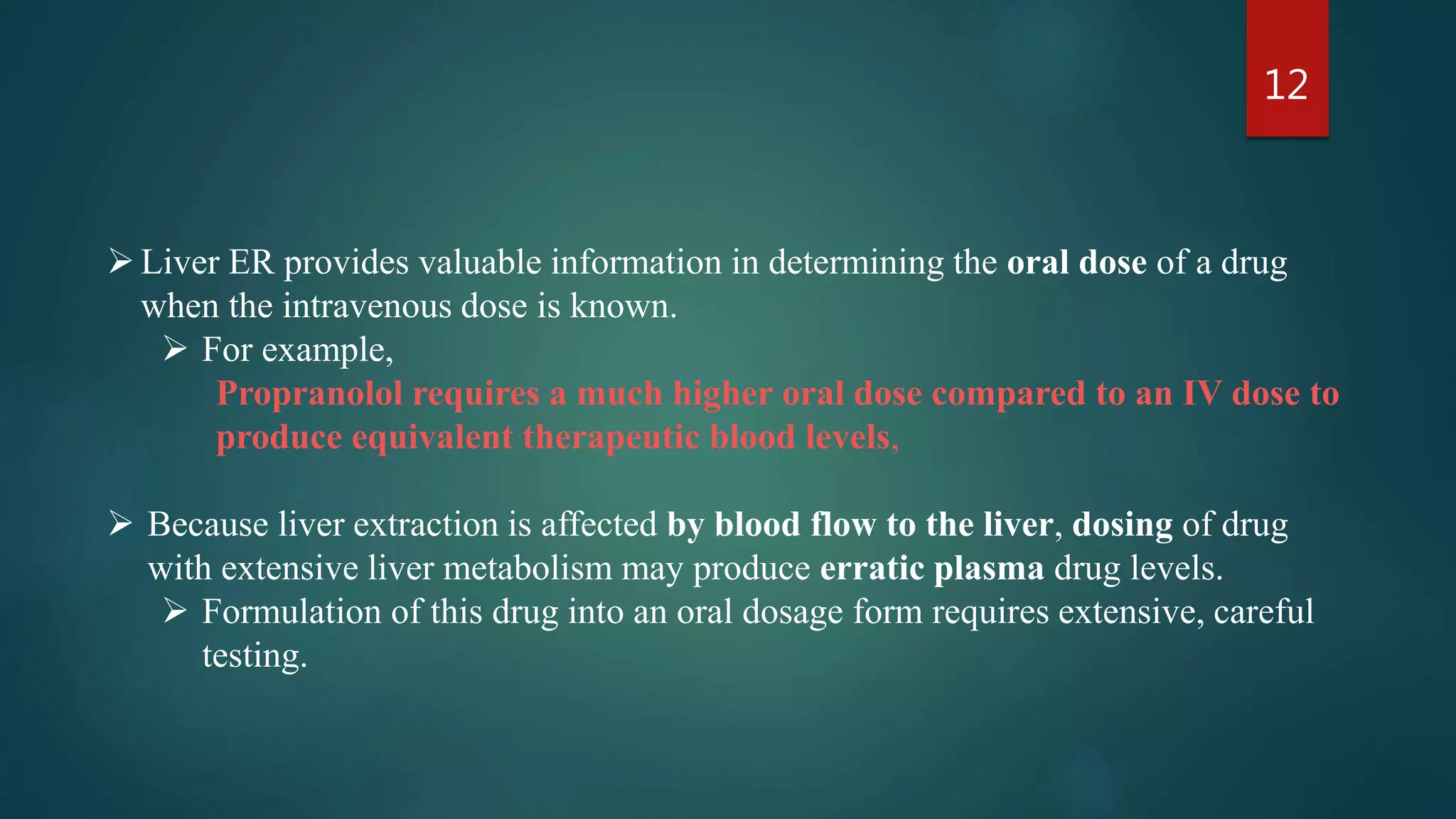 Lec 3.3-hepatic elimination( first pass effect) | PPTX