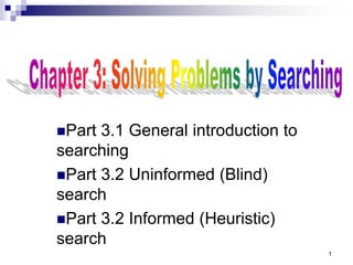 Artificial intelligent Lec 3-ai chapter3-search | PPT