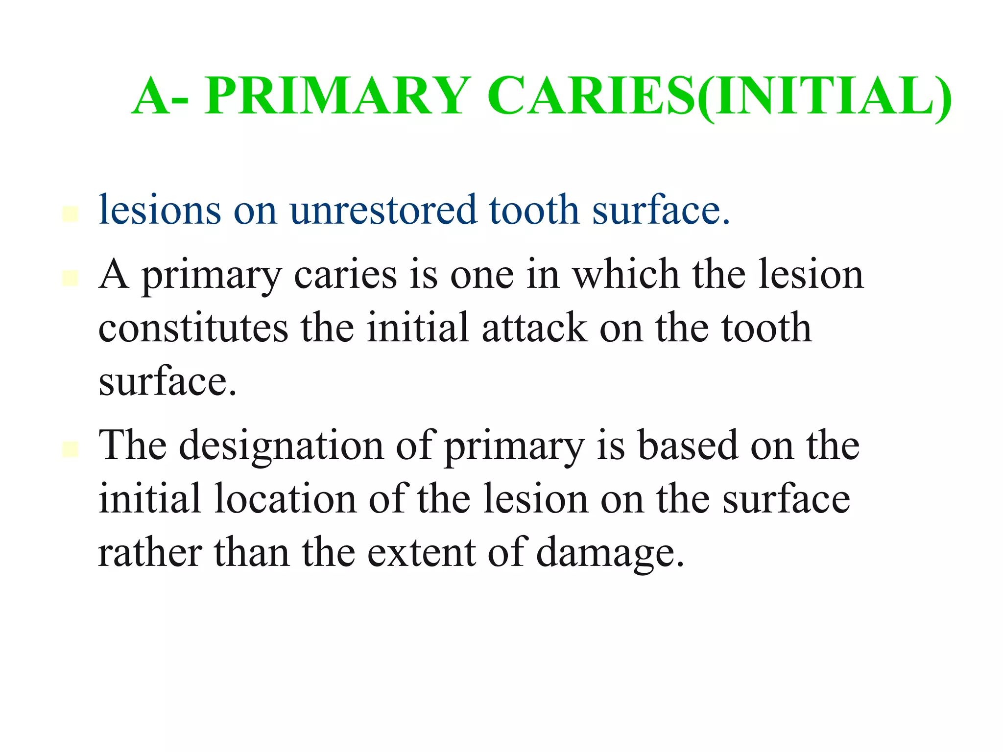 Dental caries classification.ppt