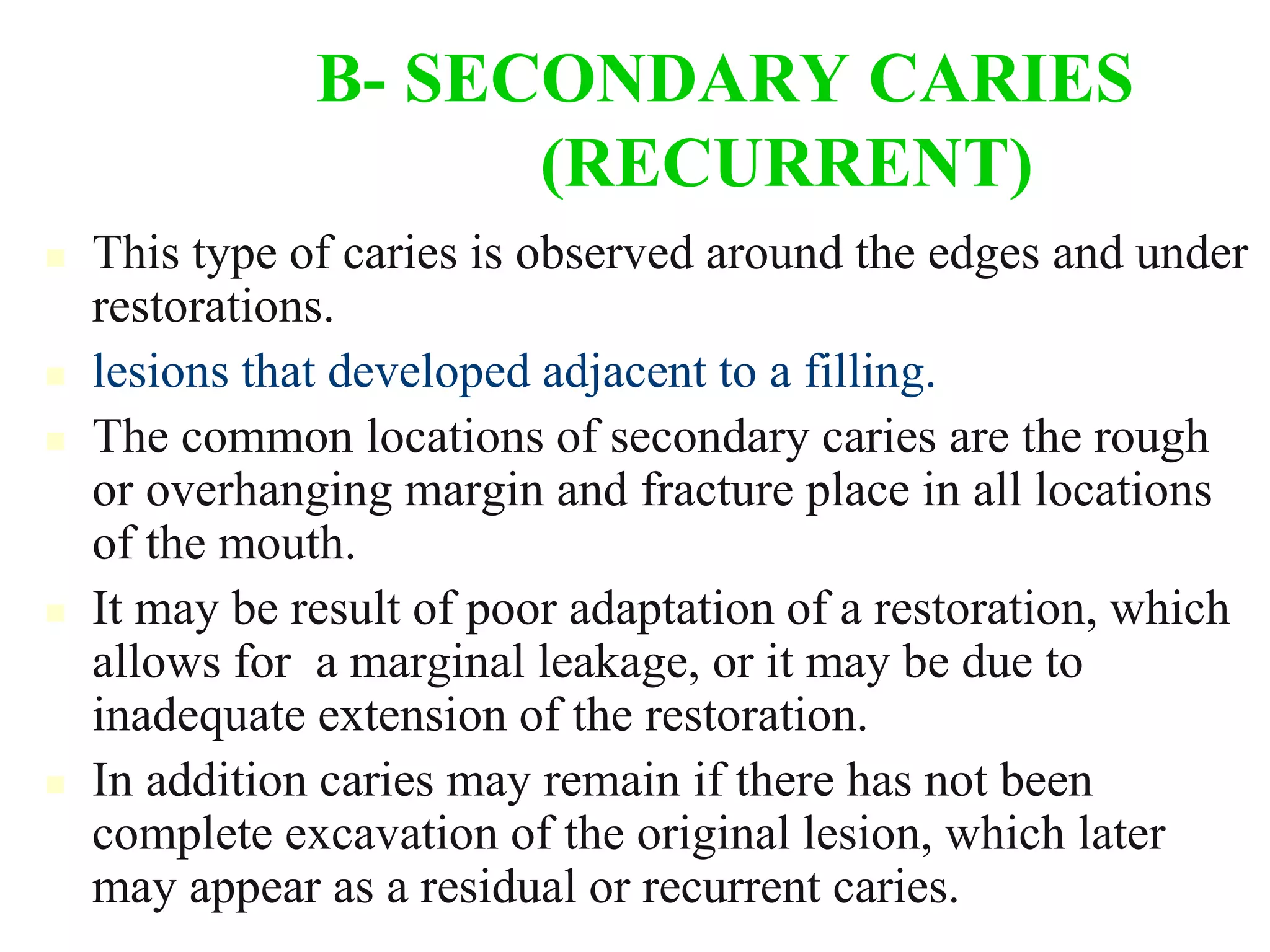 Dental caries classification.ppt