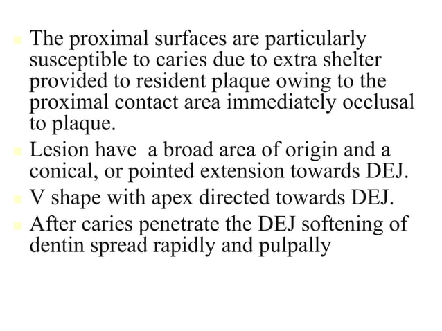 Dental Caries Classification Ppt