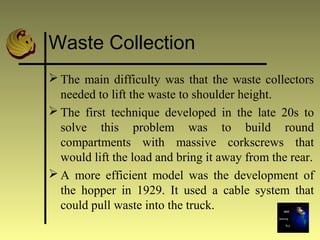 Environmental Engineering (waste collection) | PPT