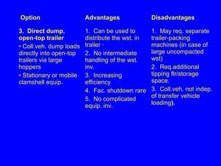Environmental Engineering (transfer and transport of solid wastes) | PPT