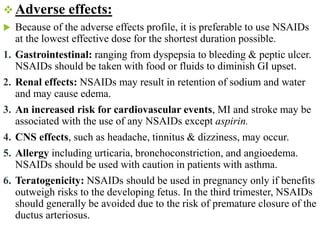 lec-3 Analgesics.pptx | Digestive Disorders | Diseases and Conditions