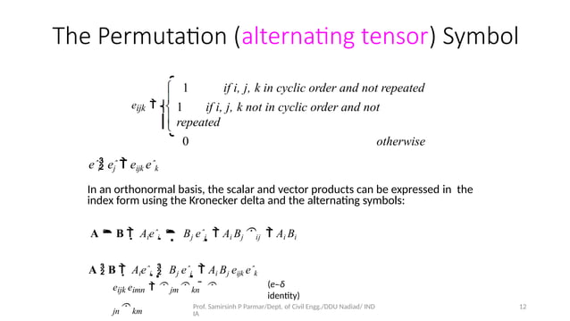 LEC-3 CL601 Tensor algebra and its application in continuum mechanics.pptx