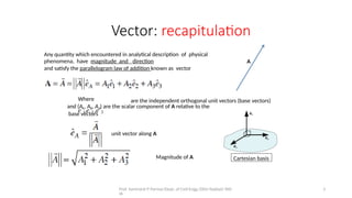 LEC-3 CL601 Tensor algebra and its application in continuum mechanics.pptx