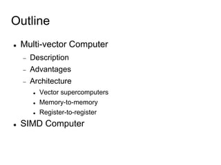 Lec 3 (parallel computer model) | PPT
