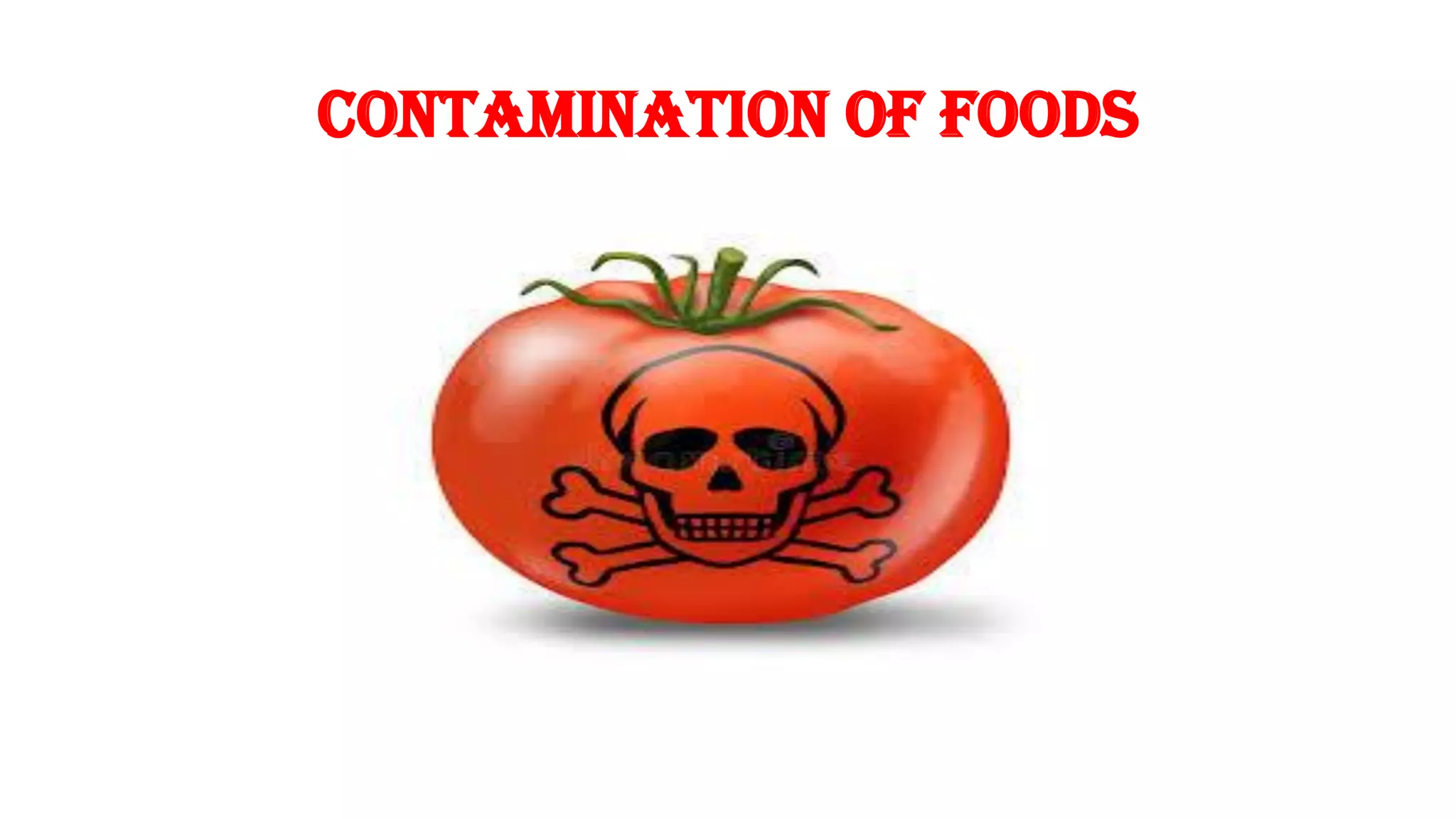 Contamination of Foods | PDF
