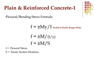 Lec 4-flexural analysis and design of beamns | PPT