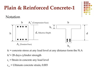 Lec 4-flexural analysis and design of beamns | PPT