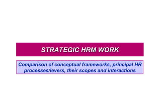 Lec-4 - Strategic human resource frameworks.ppt
