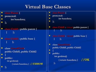 Lec 42.43 - virtual.functions | PPT
