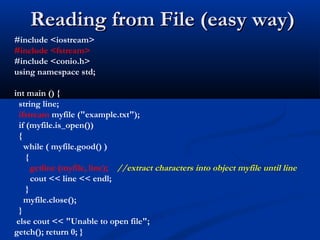 Lec 49 - stream-files | PPT