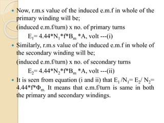 lec-4_emf_equation_of_transformer.ppsx
