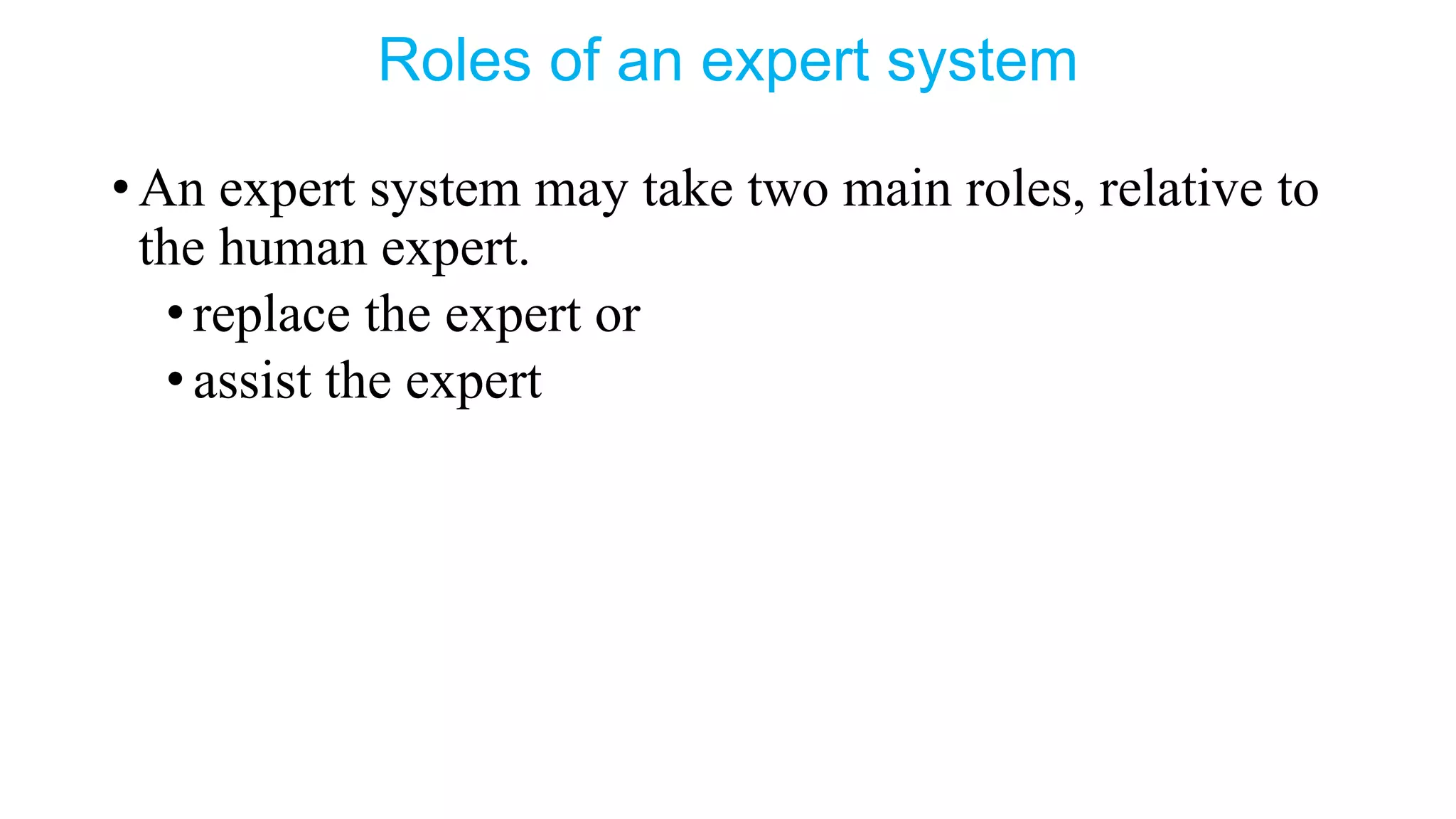 Lec 4 expert systems | PDF | Artificial Intelligence | Technology & Computing