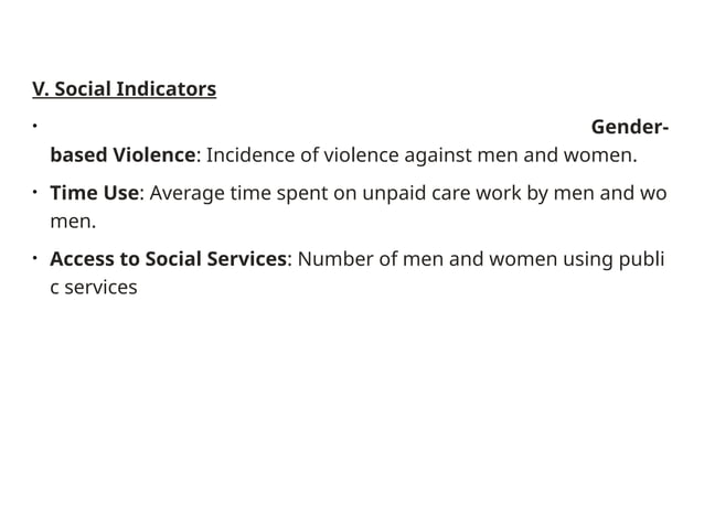 Gender And Value Chain Gender Disparities In Agriculture Sex Disaggregated Data Indicators