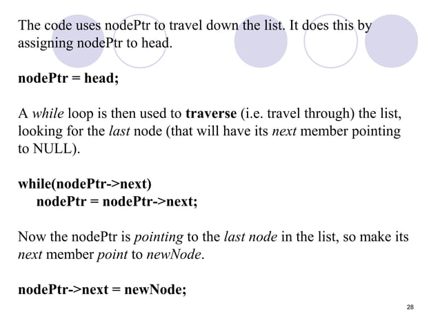 Algo>ADT list & linked list | PPT