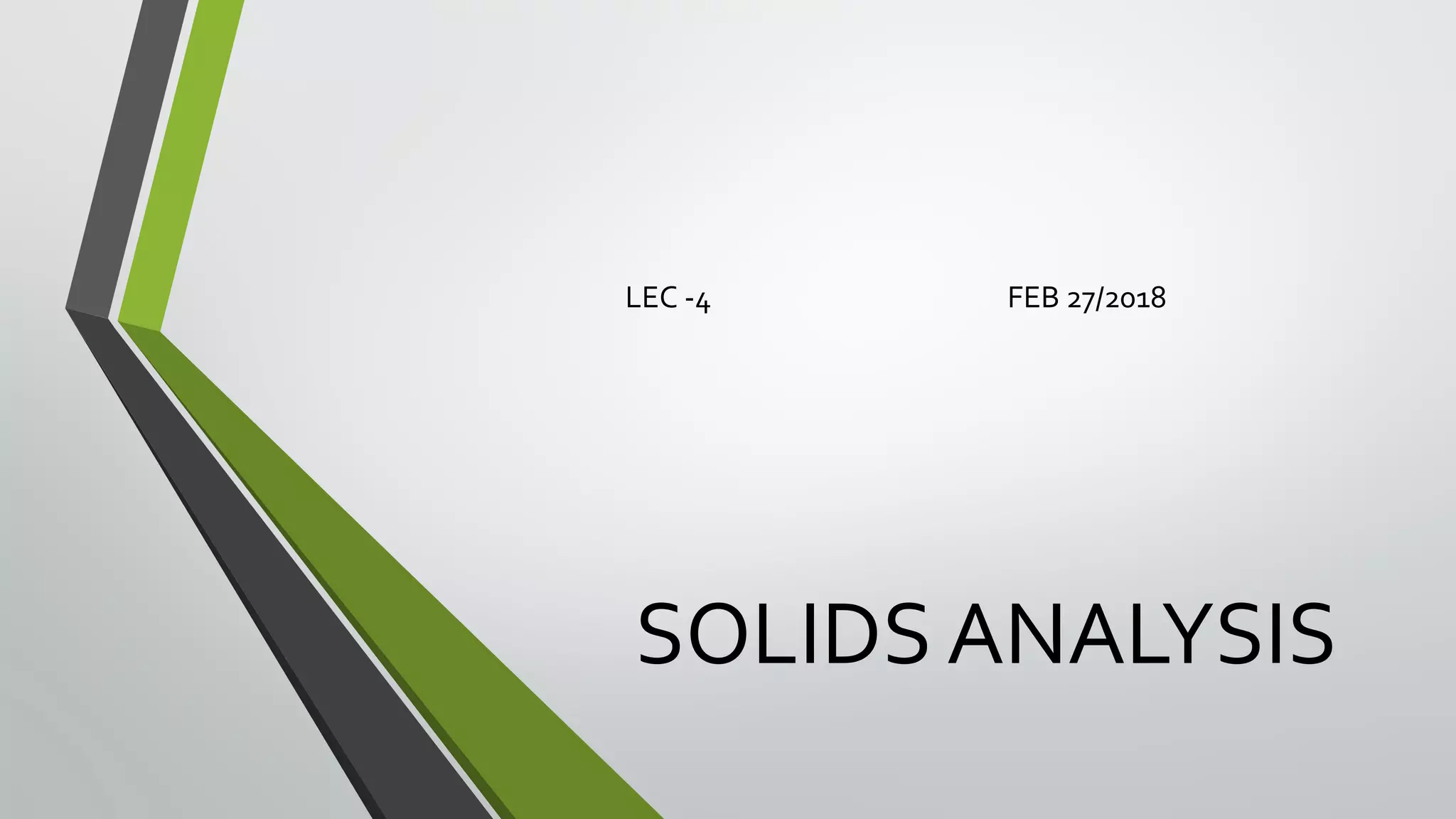 Lec 4 solids environment | PPT